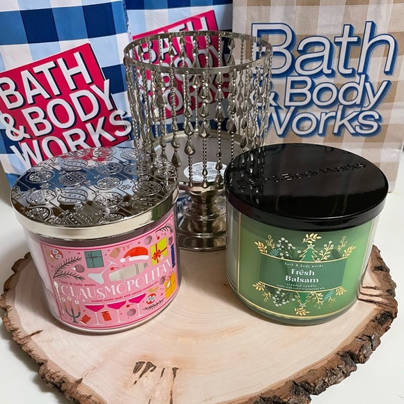 Bath & Body Works | Other | Bath Body Works 2 3 Wick Candles And Candle ...